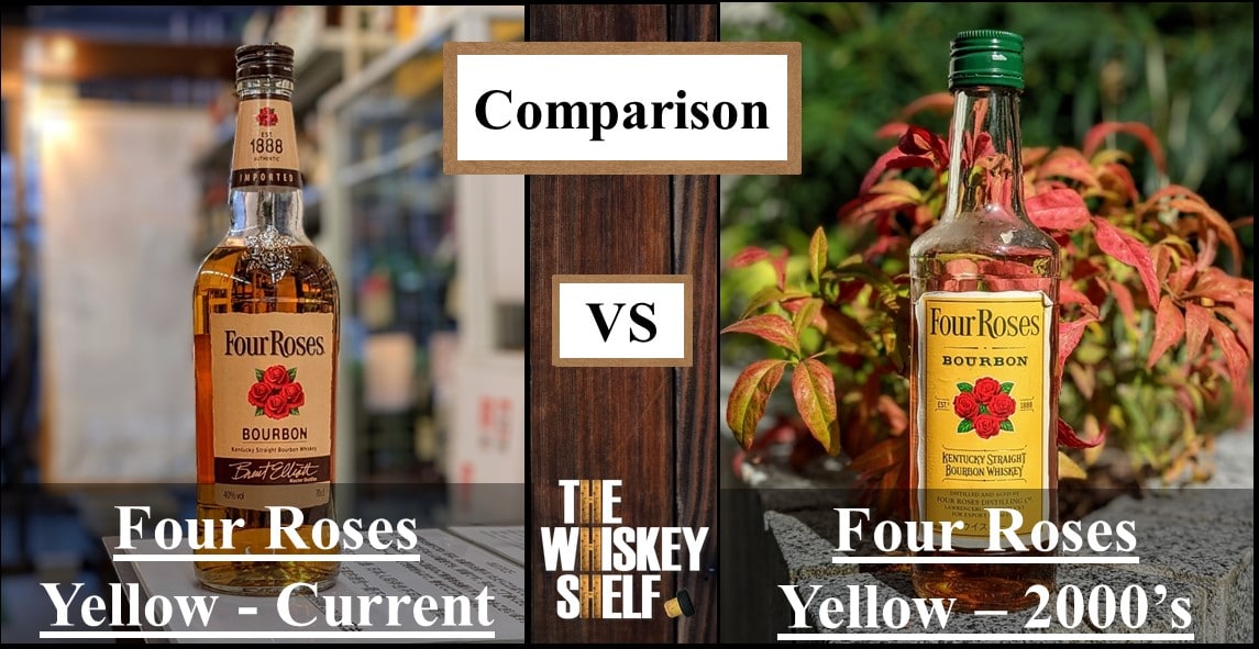 Four Roses Yellow Label New Vs Old Comparison | The Whiskey Shelf