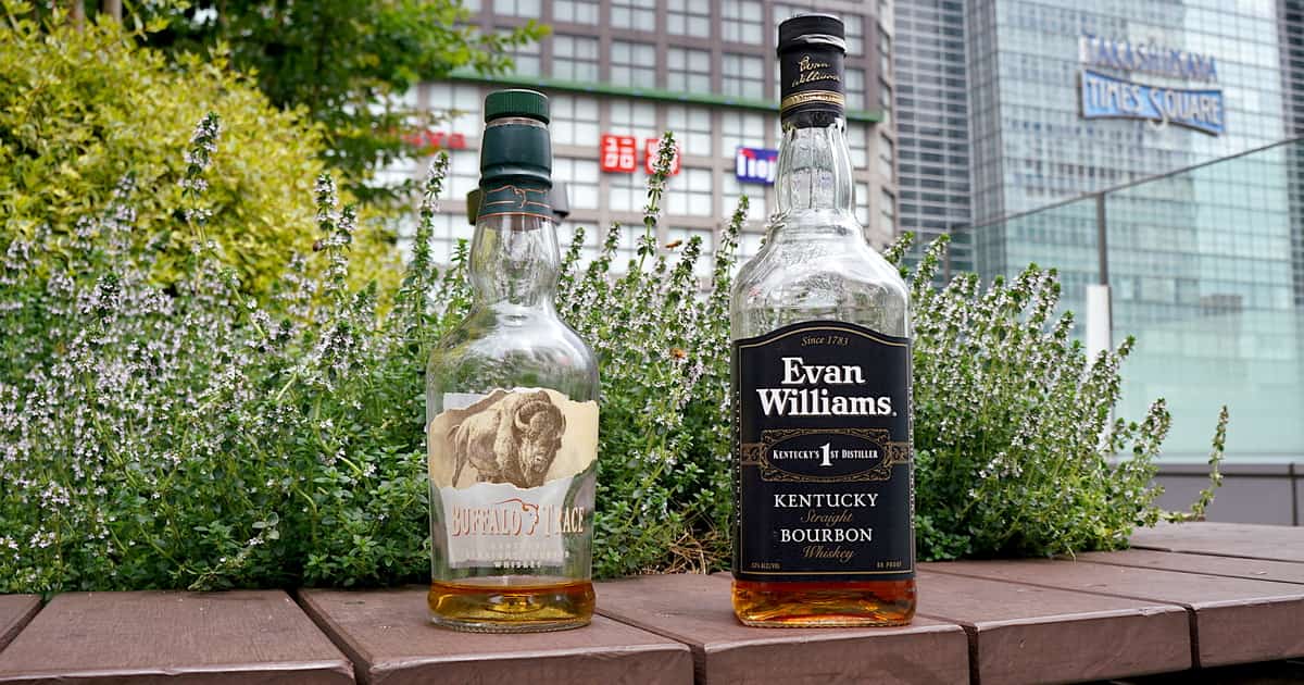Buffalo Trace Vs Evan Williams Black | The Whiskey Shelf
