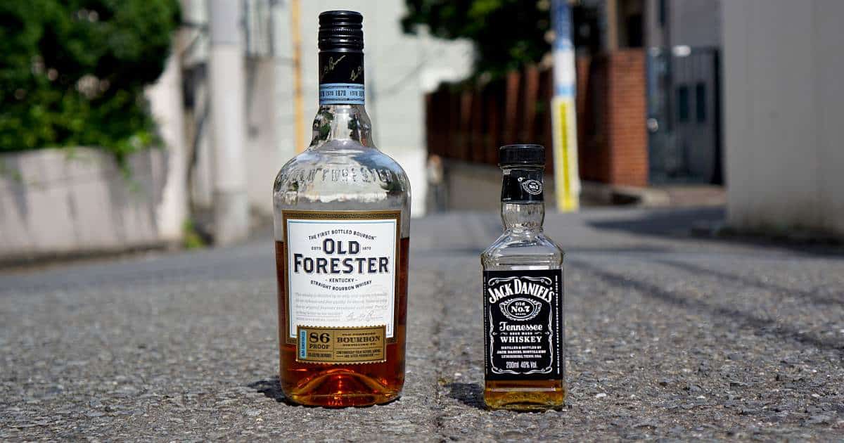 Old Forester Vs Jack Daniel's Comparison | The Whiskey Shelf
