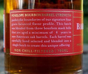 Penelope Bourbon Barrel Strength Four Grain | The Whiskey Shelf