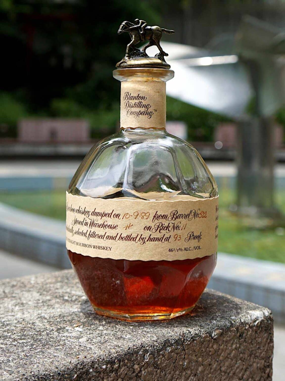 Blanton's Straight From The Barrel Review | The Whiskey Shelf