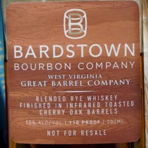 Bardstown Bourbon Company West Virginia Great Barrel Co Rye [In Depth ...