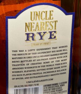 Uncle Nearest Straight Rye Review [In Depth] The Whiskey Shelf