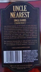 Uncle Nearest Single Barrel Whiskey Review [In Depth] The Whiskey Shelf