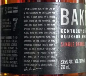 Baker's Bourbon Single Barrel Review [In Depth] The Whiskey Shelf