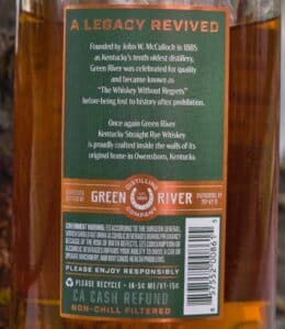 Green River Rye Review [In Depth] The Whiskey Shelf