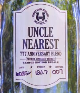 Uncle Nearest 777 Anniversary Blend Whiskey Review [In Depth] The ...